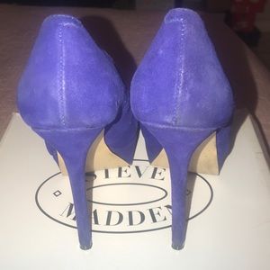 Steve Madden | Shoes | Steve Madden Royal Blue Platform | Poshmark